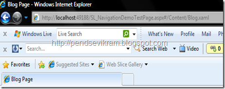 Explore .NET with Vikram Pendse: Silverlight 3 : Master Pages implementation with Navigation ...